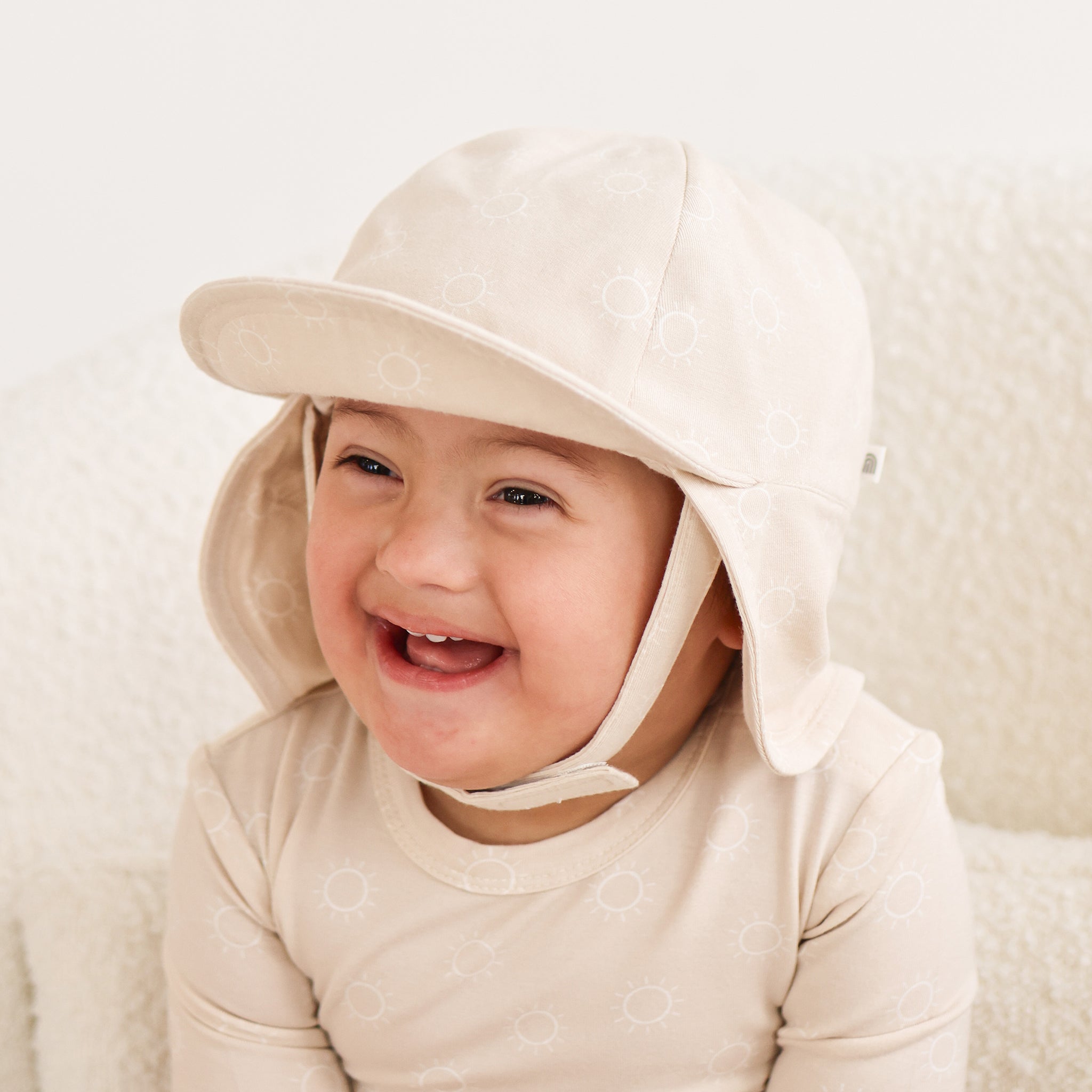 Sunny Hat - Neutral Sunrise – KYND Baby